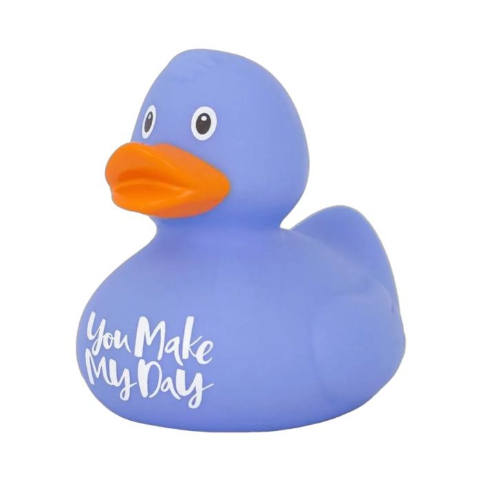 Igračka Lilalu You Make My Day Rubber Duck 9cm Blue