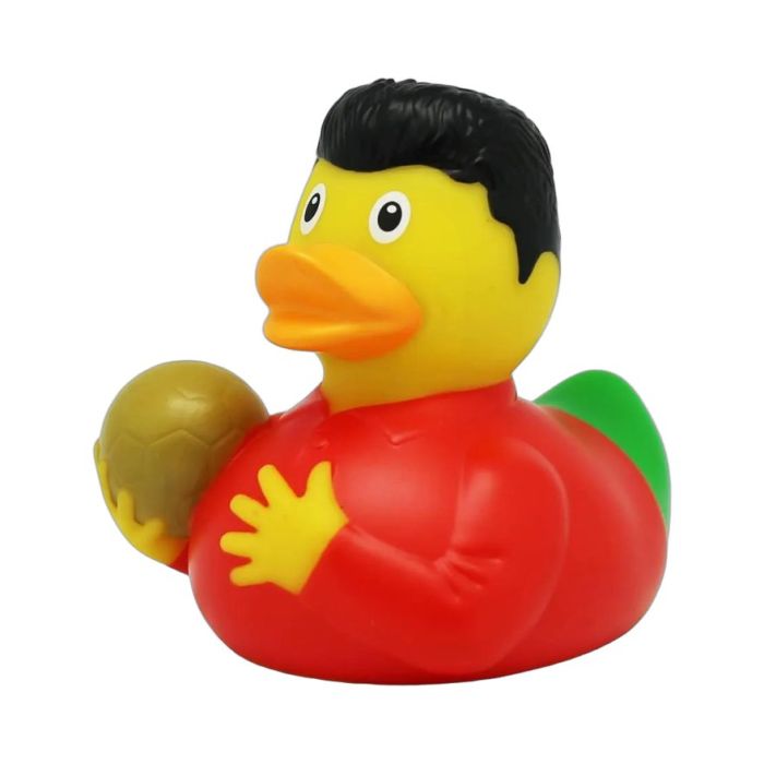 Igračka Lilalu Patkica Football Star Rubber Duck 9cm Green