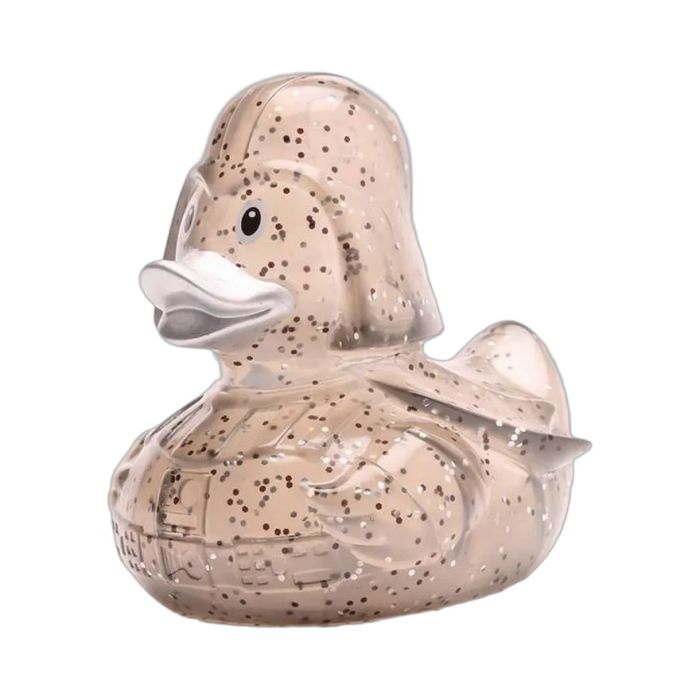 Igračka Lilalu Glitter Black Star Rubber Duck 9cm Black