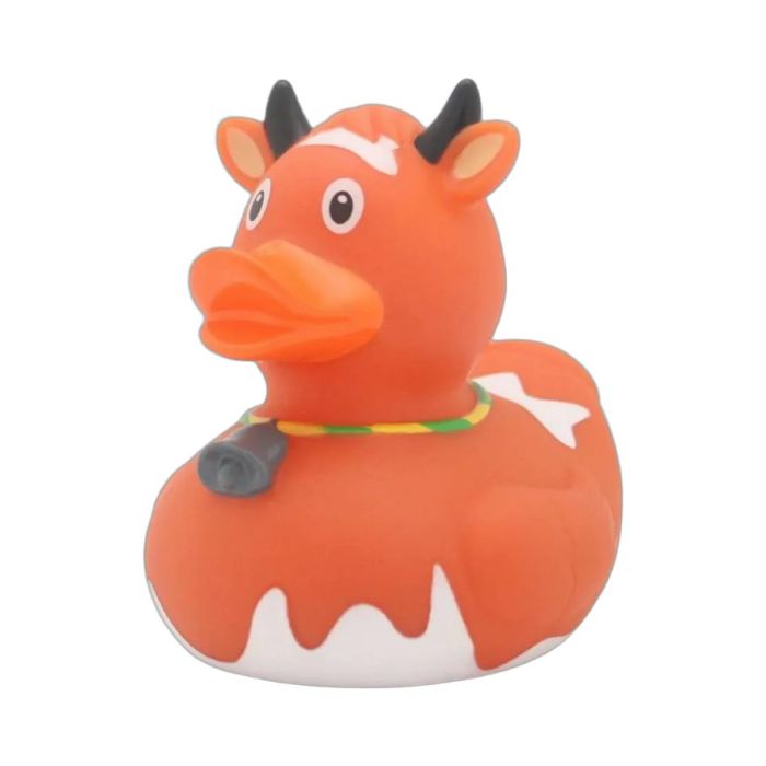 Igračka Lilalu Brown Cow Rubber Duck 9cm