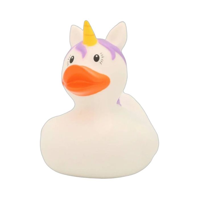 Igračka Lilalu Patkica Unicorn Rubber Duck 9cm White