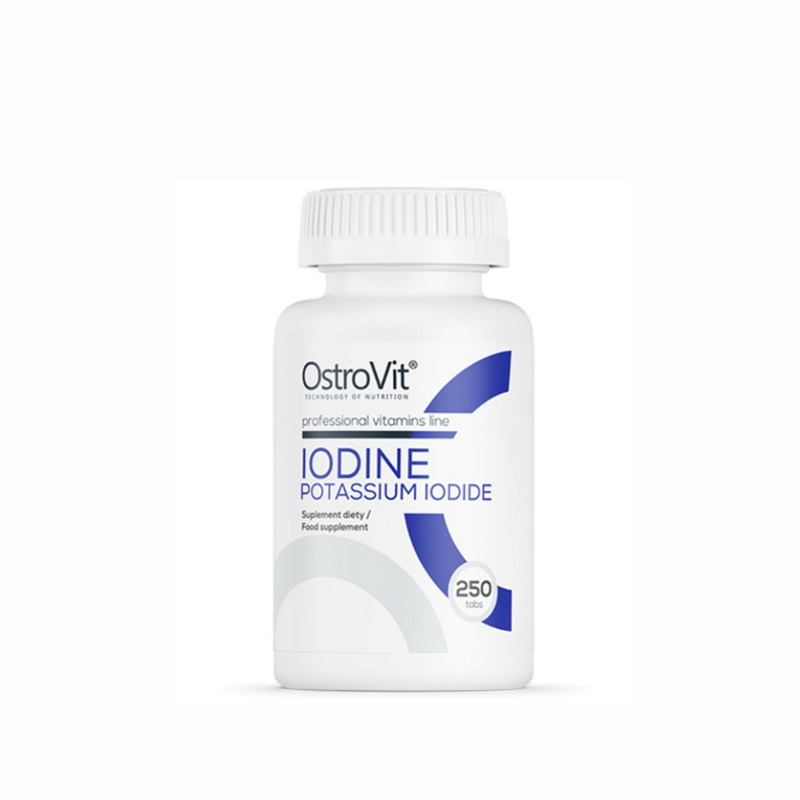 Jod mineral - Iodine Potassium Iodide 400 mcg - 250 tableta
BEZ JODA SE NE MOŽE