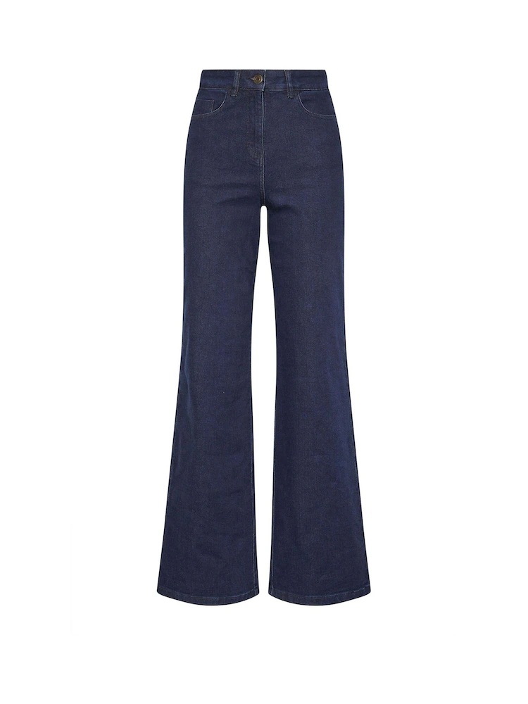 Long Tall Sally Pantalone širokih nogavica Farmerke