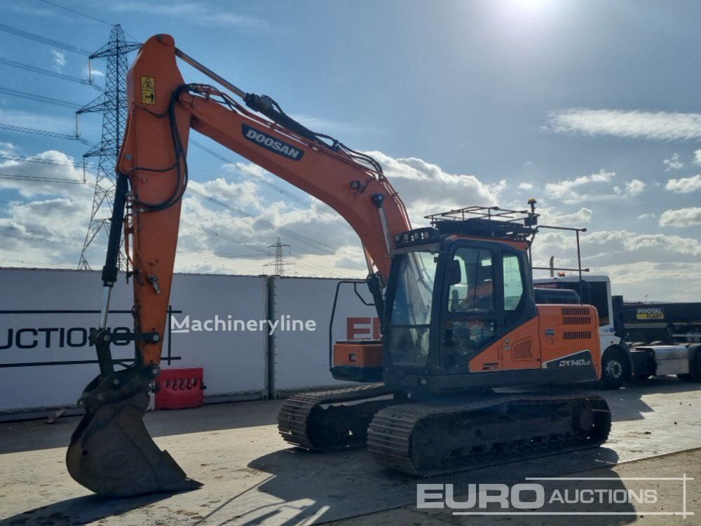 Prodaje se Doosan DX140LC-5 mini bager na aukciji