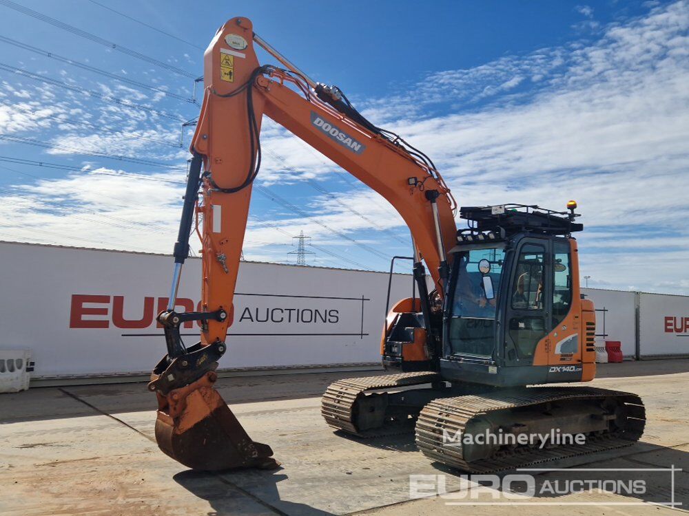 Prodaje se Doosan DX140LCR-5 mini bager na aukciji