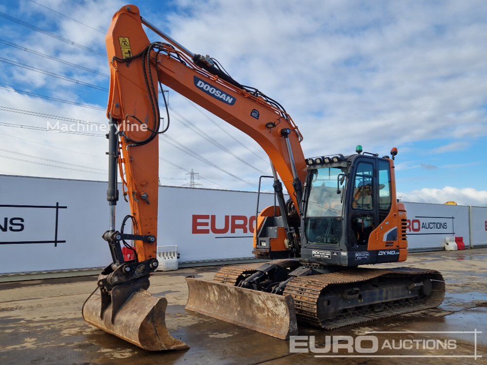 Prodaje se Doosan DX140LCR-5 mini bager na aukciji