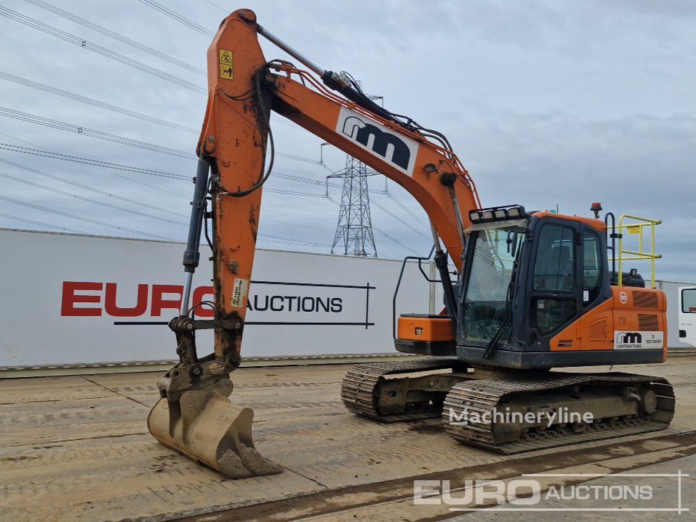 Prodaje se Doosan DX140LC-7 mini bager na aukciji
