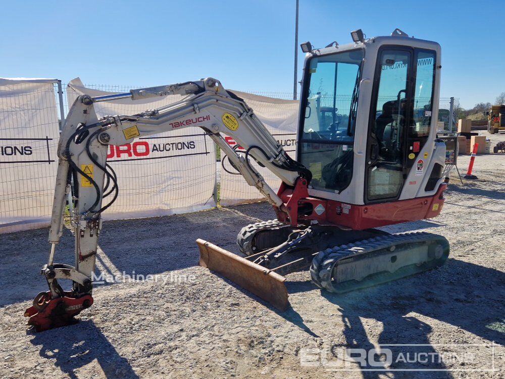 Prodaje se Takeuchi TB225 mini bager na aukciji