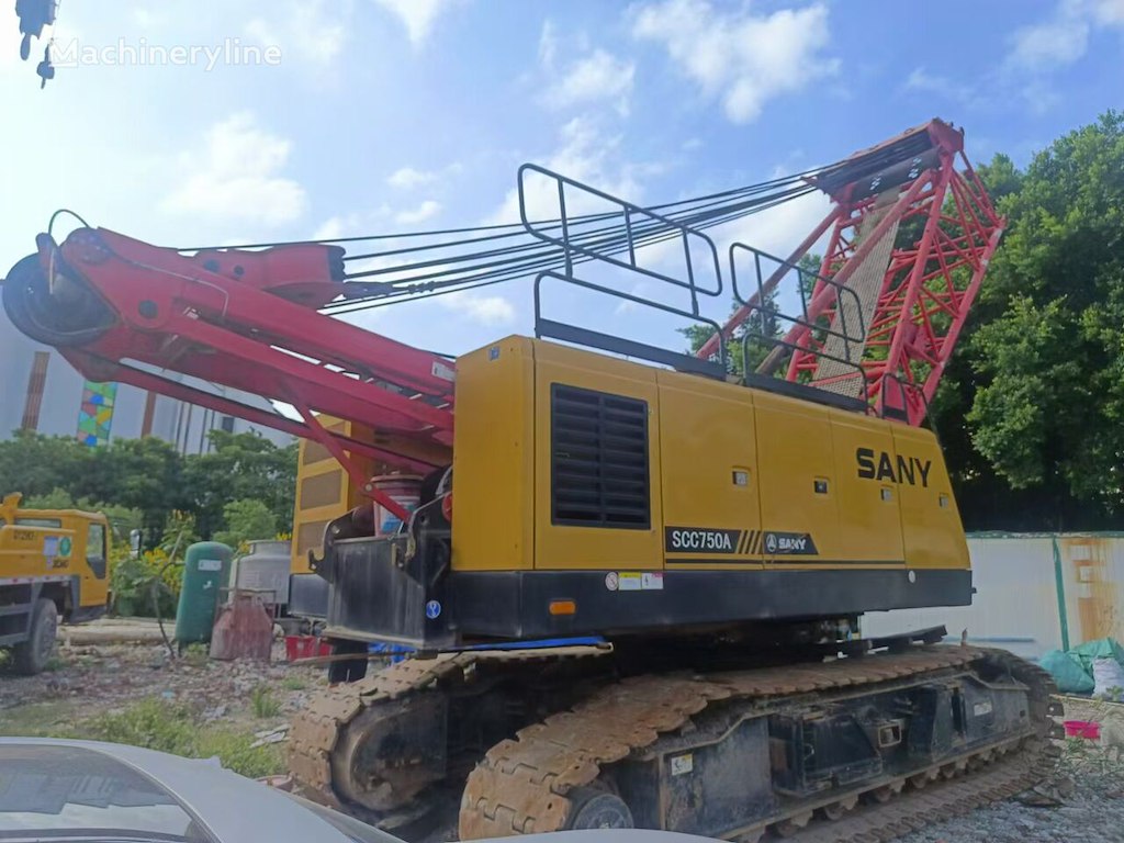 Sany Unbeatable Deal! SANY SCC750 75T Crawler Crane kran guseničar