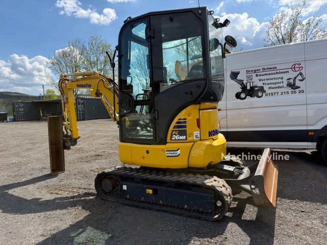 Komatsu PC26MR-5 mini bager