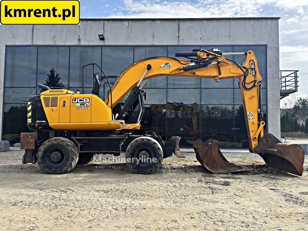 JCB JS 145 WT4 KOPARKA KOŁOWA 2016R. | JS 130 160 313 315 CAT KOMATS bager točkaš