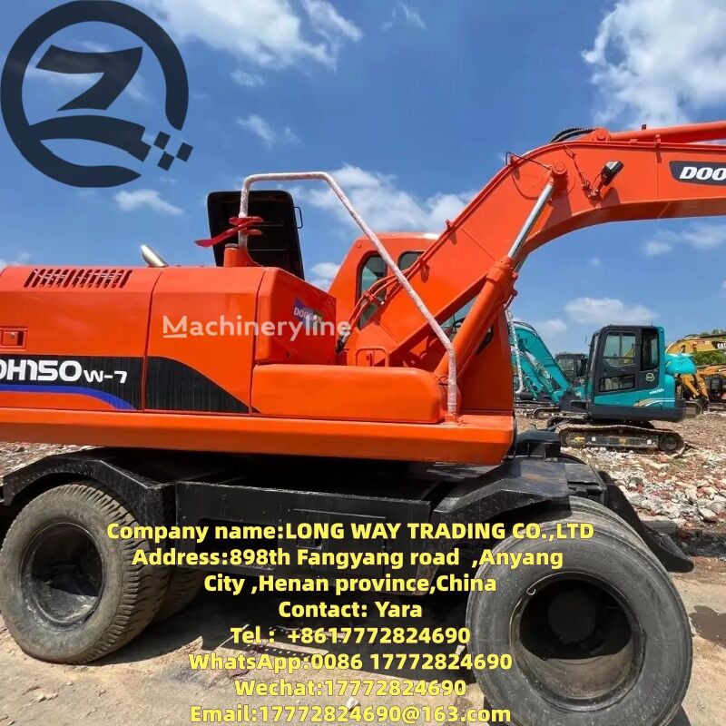 Doosan DH150W bager guseničar