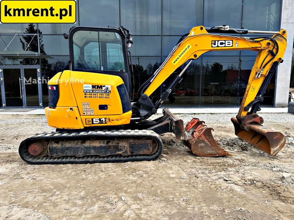 JCB 51 MINI-KOPARKA 2018R. | JCB 8055 TAKEUCHI TB 250 CAT 305 YANMAR mini bager