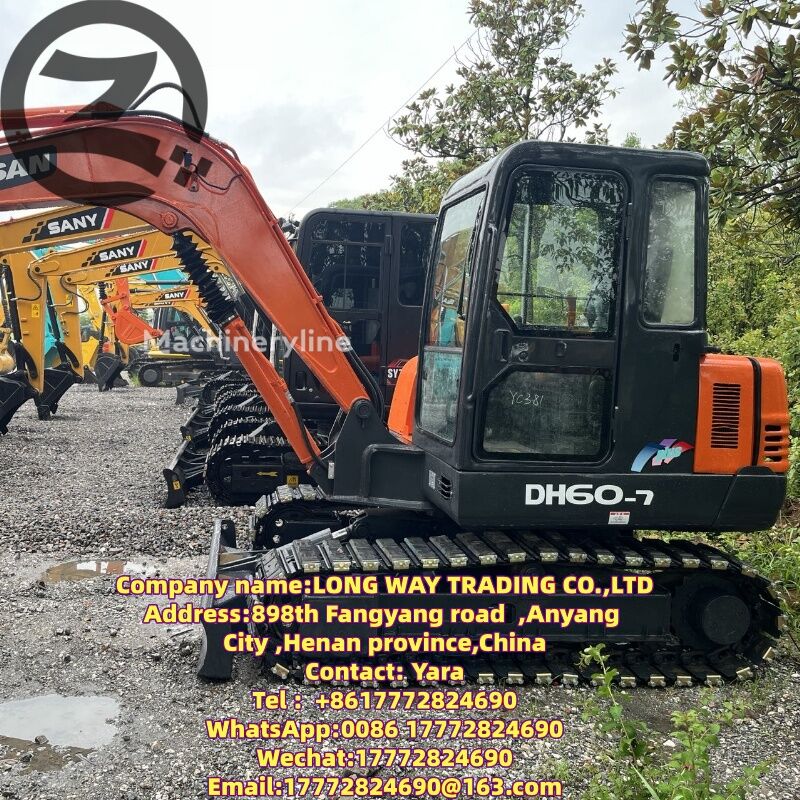 Doosan DH60-7 bager guseničar