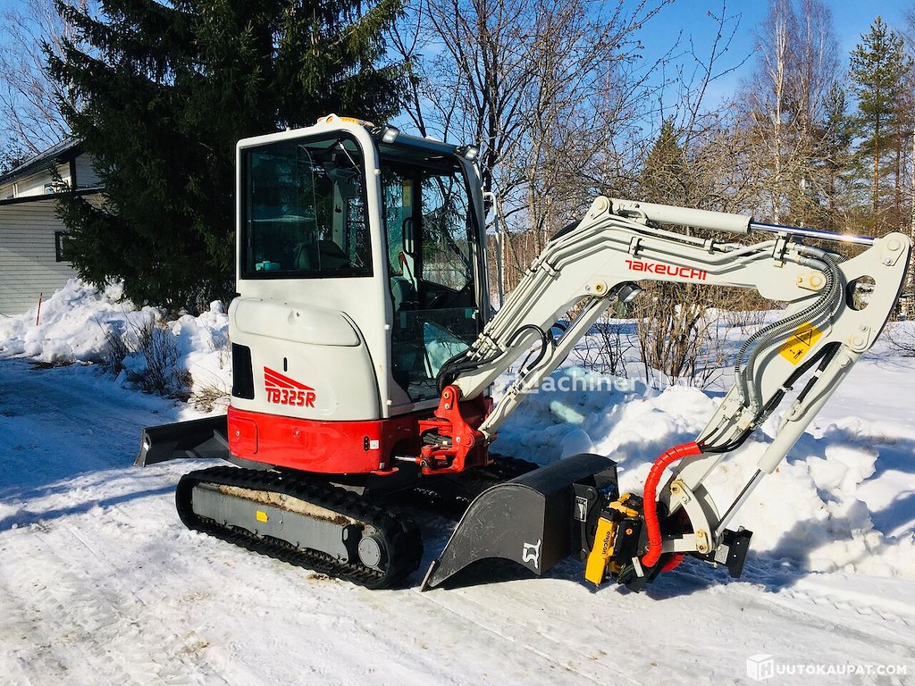 Prodaje se Takeuchi TB 325 R, 2022, ENCON, EC 204, with bucket rotator., Järvenpää mini bager na aukciji