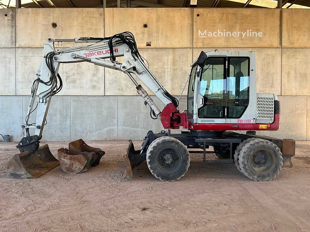 Prodaje se Takeuchi TB175W bager točkaš na aukciji