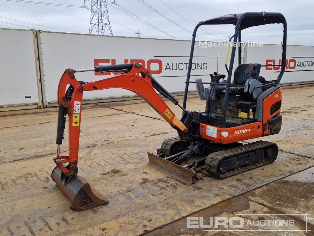 Prodaje se Kubota KX016-4 mini bager na aukciji