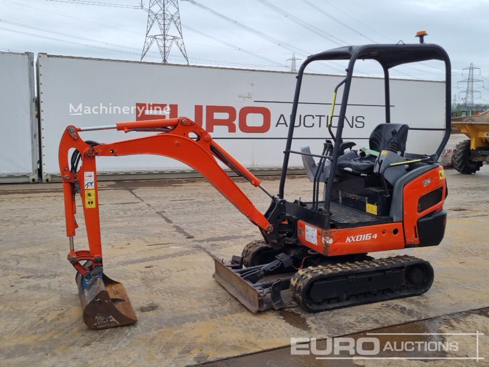 Prodaje se Kubota KX016-4 mini bager na aukciji