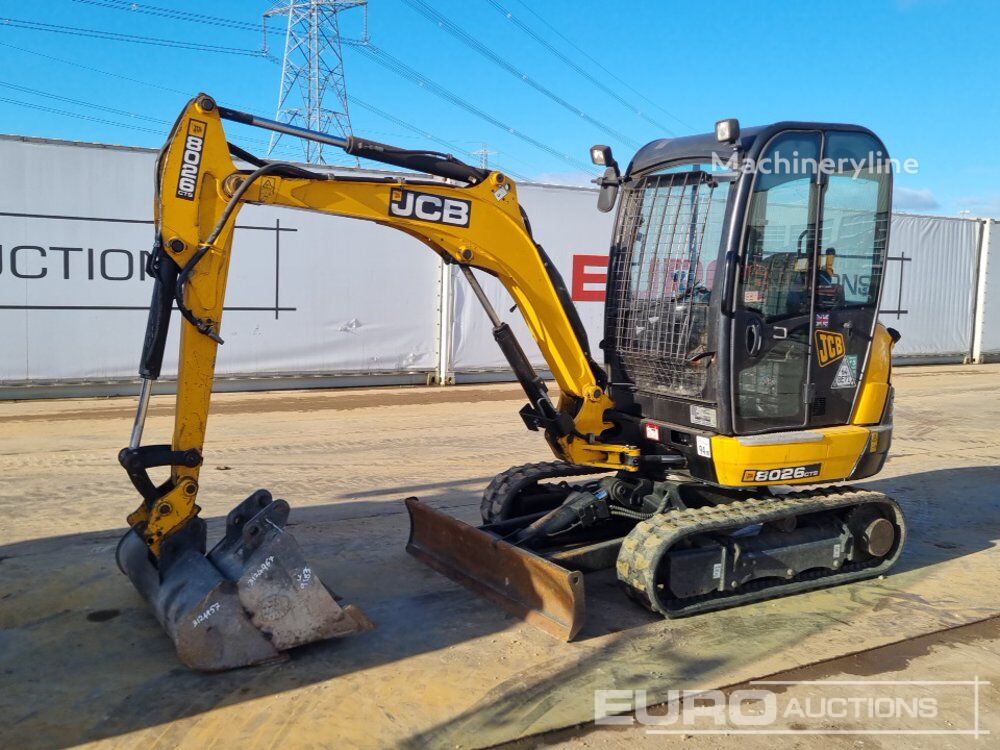 Prodaje se JCB 8026 CT mini bager na aukciji