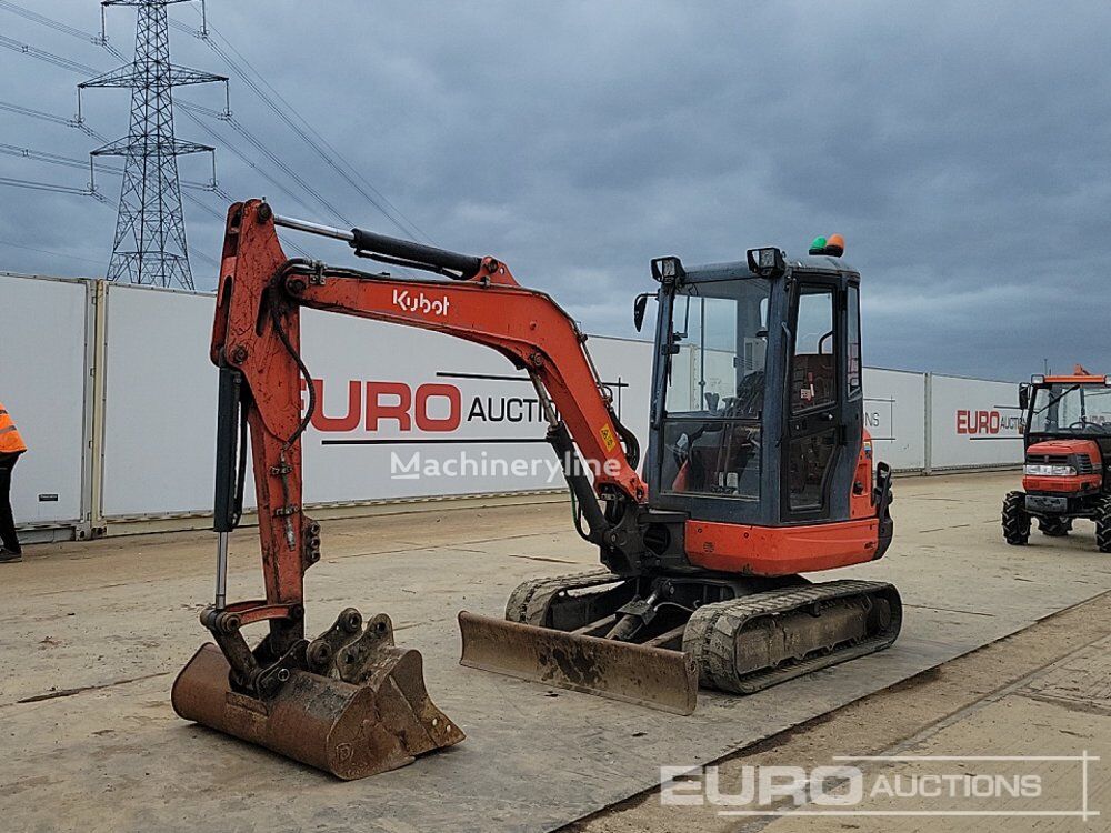 Prodaje se Kubota U35-3 mini bager na aukciji