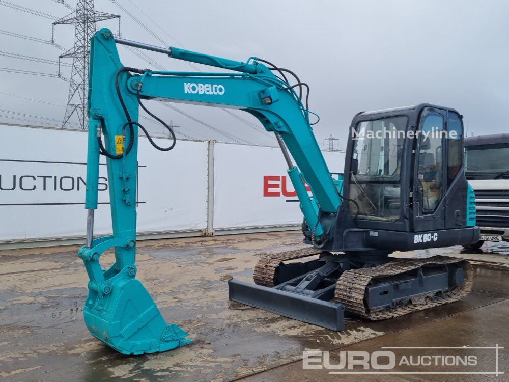 Prodaje se Kobelco SK60-C mini bager na aukciji