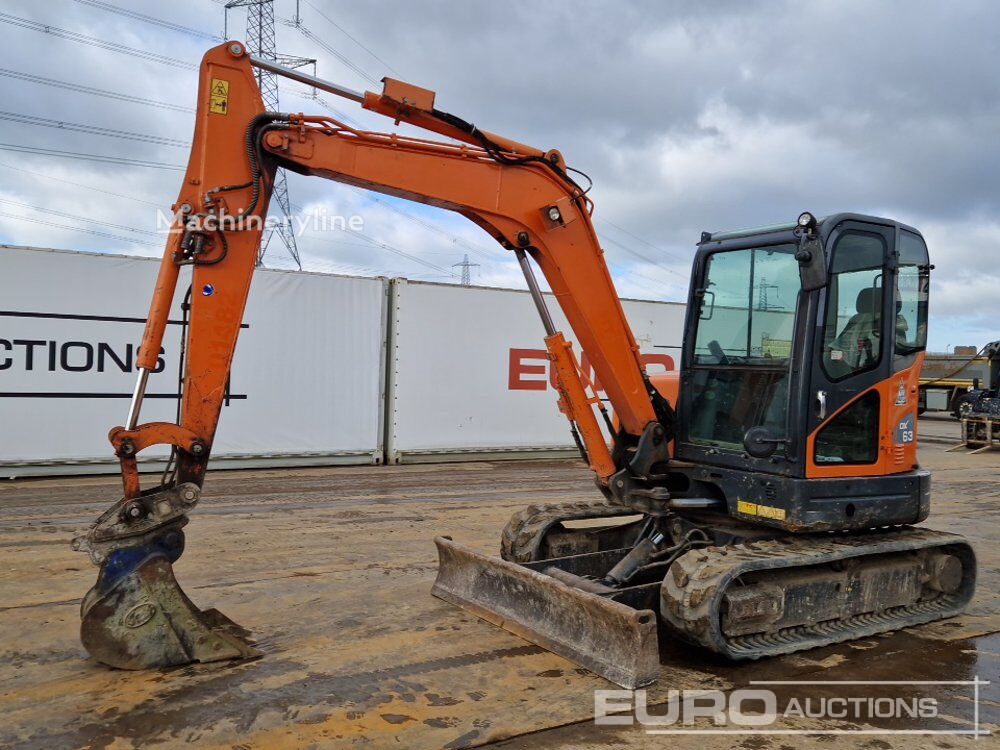 Prodaje se Doosan DX63 mini bager na aukciji