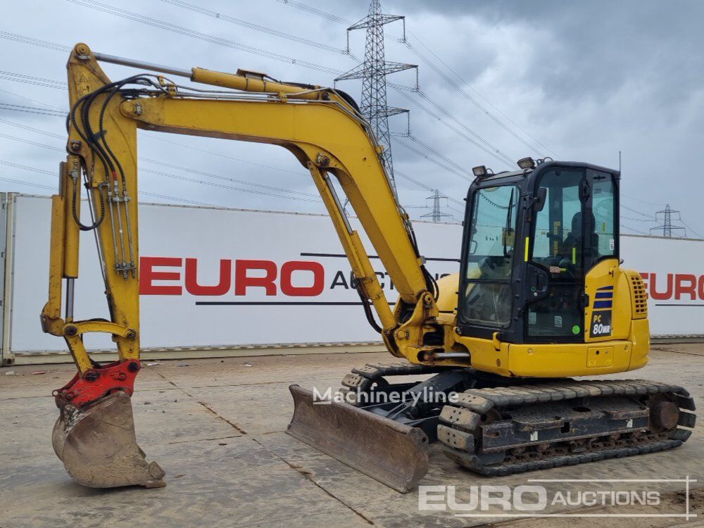 Prodaje se Komatsu PC80MR-5E0 mini bager na aukciji