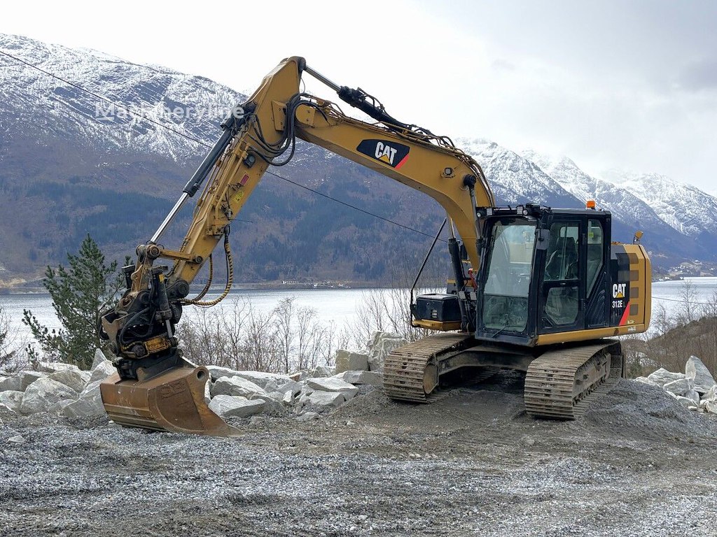Prodaje se Caterpillar 312EL - Engcon tiltrotator - pusseskuffe - sertifisert bager guseničar na aukciji