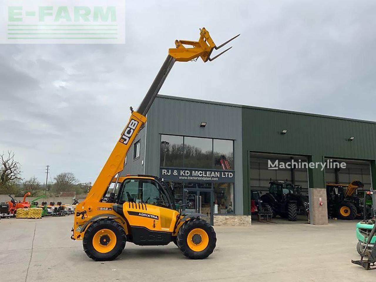 JCB 542-70 agri xtra telehandler (st26293) mini bager