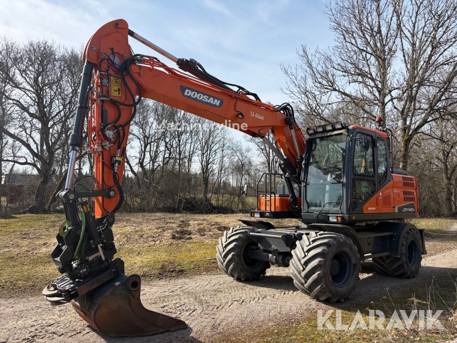 Prodaje se Doosan DX140W-5 mini bager na aukciji