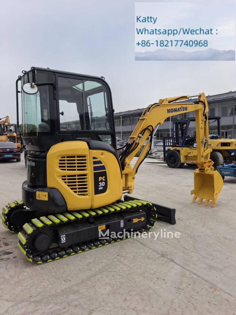 Komatsu PC30MR mini bager