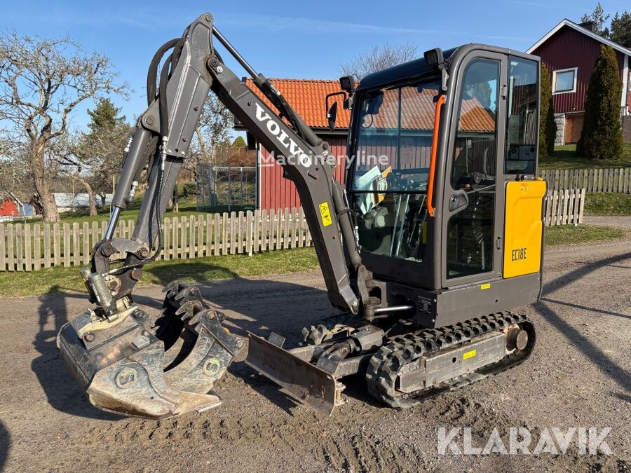 Prodaje se Volvo EC18E mini bager na aukciji