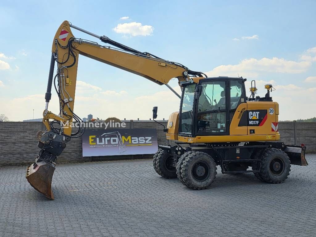 Caterpillar M317F, 2017 ROK, 8900 MTH, INSTALACJA SYSTEMU TRIM bager točkaš