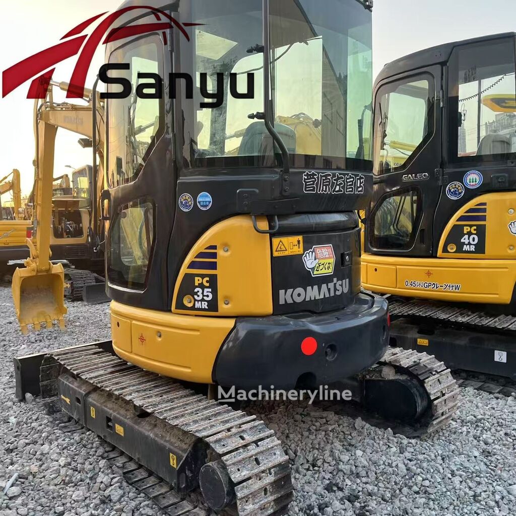 Komatsu PC35MR mini bager