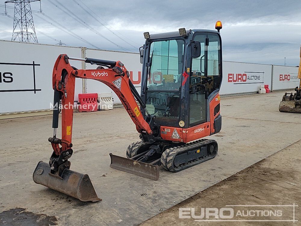 Prodaje se Kubota KX015 4 mini bager na aukciji