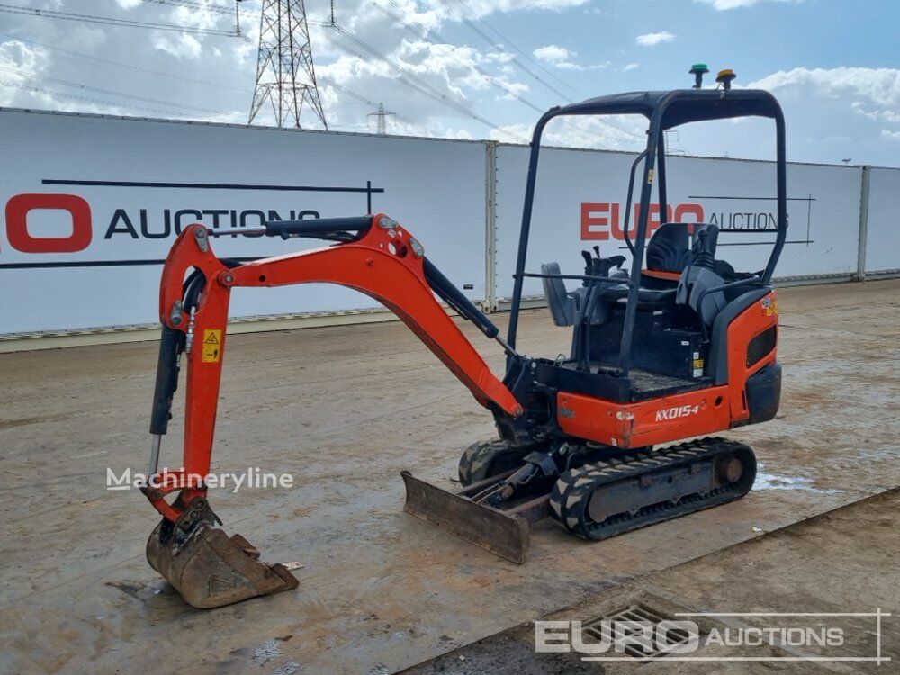 Prodaje se Kubota KX015-4 mini bager na aukciji