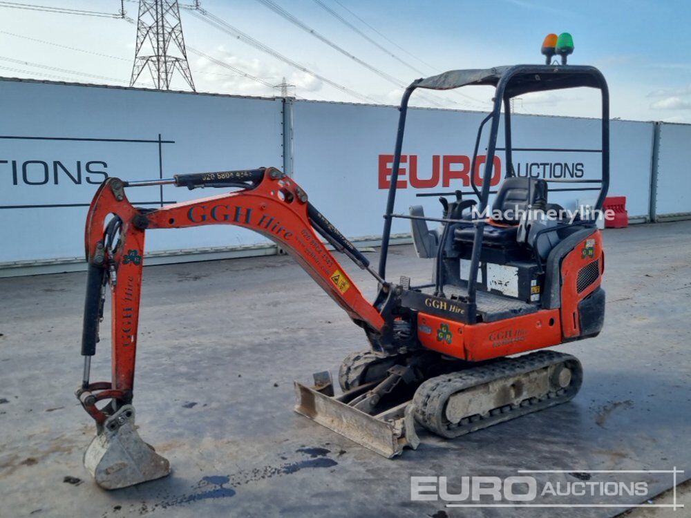 Prodaje se Kubota KX016-4 mini bager na aukciji