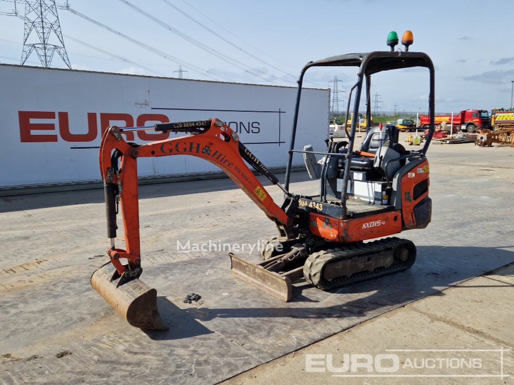 Prodaje se Kubota KX015-4 mini bager na aukciji
