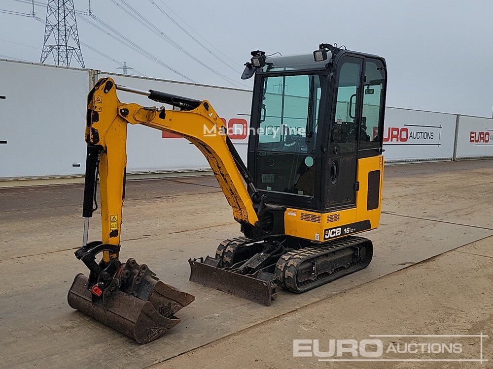Prodaje se JCB 16C-1 mini bager na aukciji