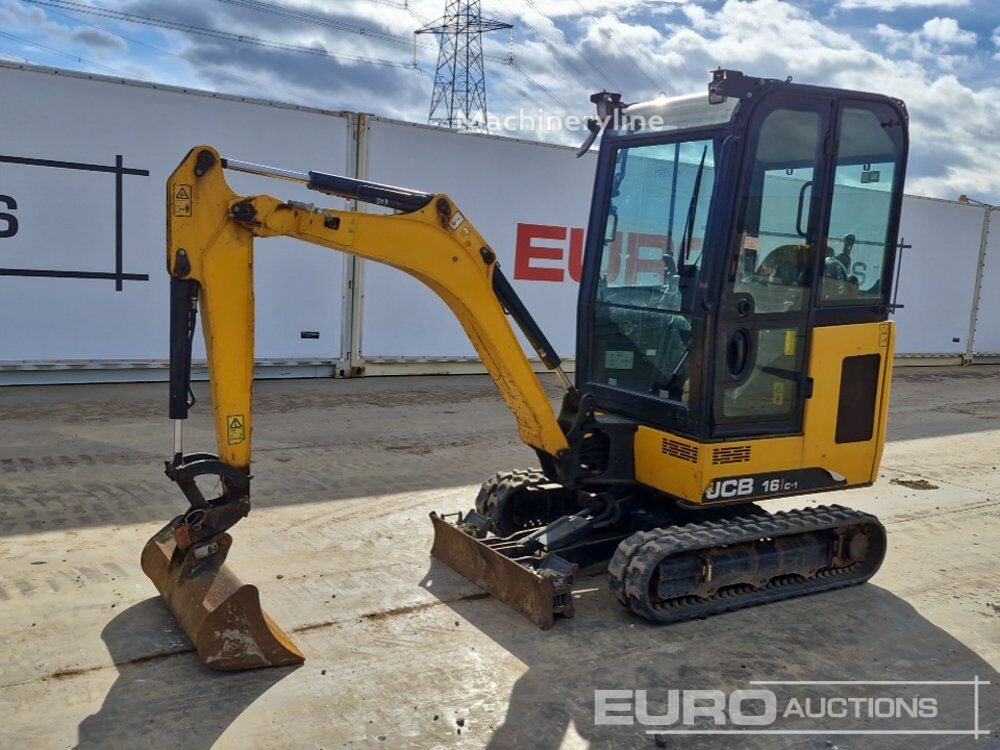 Prodaje se JCB 16C-1 mini bager na aukciji