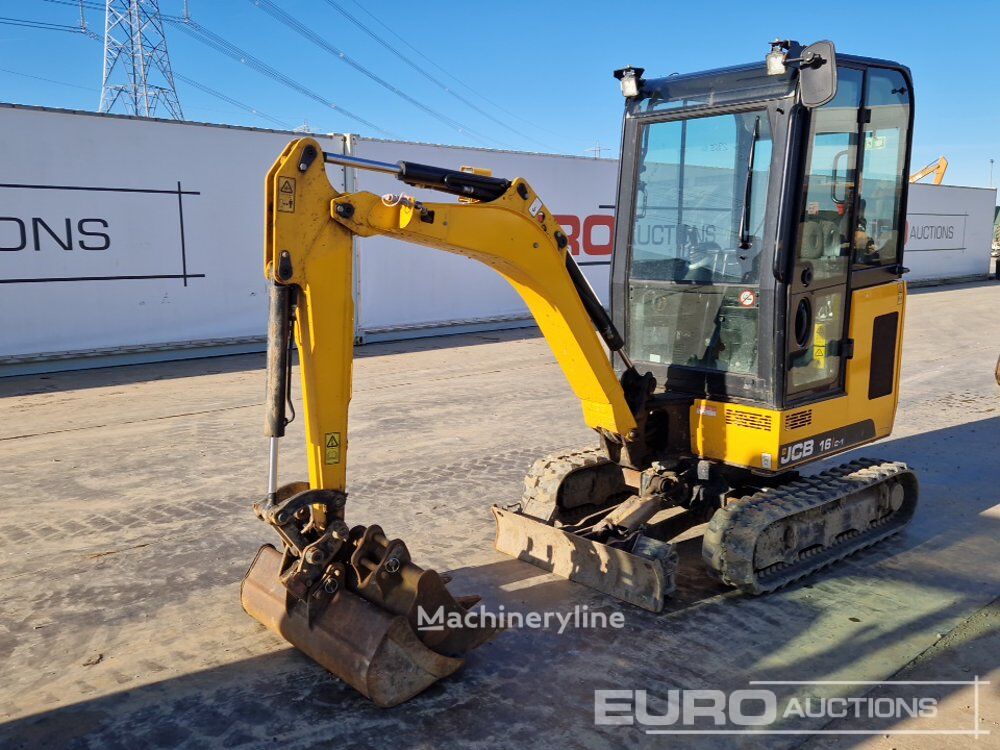 Prodaje se JCB 16C-1 mini bager na aukciji