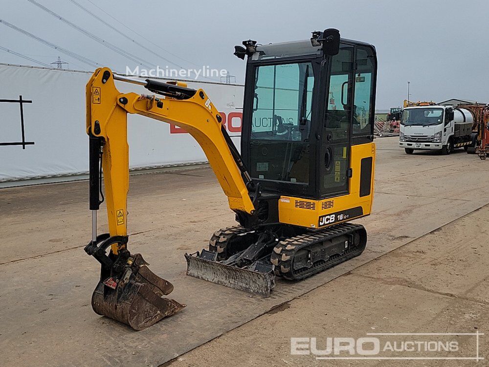 Prodaje se JCB 16C-1 mini bager na aukciji
