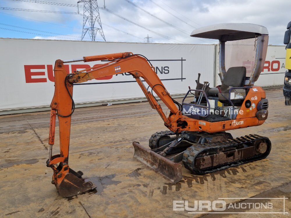 Prodaje se Hitachi EX18-2 mini bager na aukciji