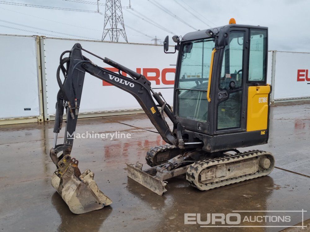 Prodaje se Volvo EC18E mini bager na aukciji