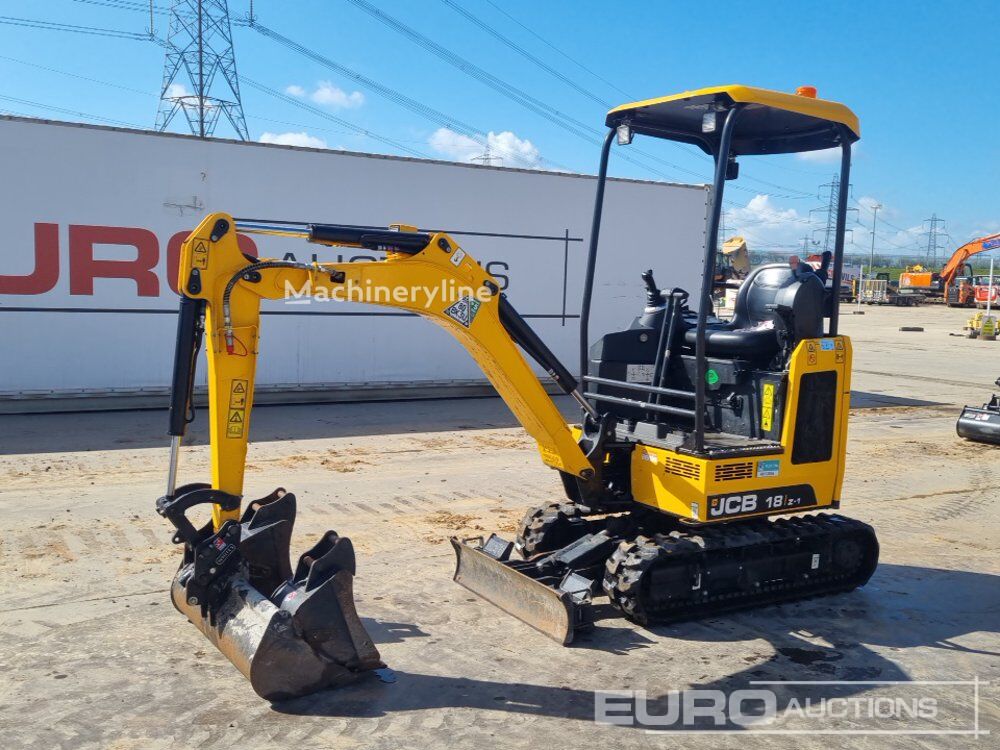 Prodaje se JCB 18Z-1 mini bager na aukciji