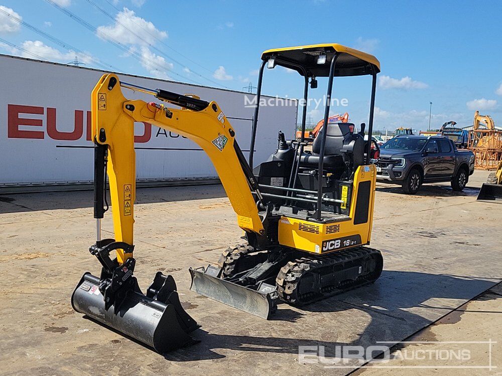 Prodaje se JCB 18Z-1 mini bager na aukciji