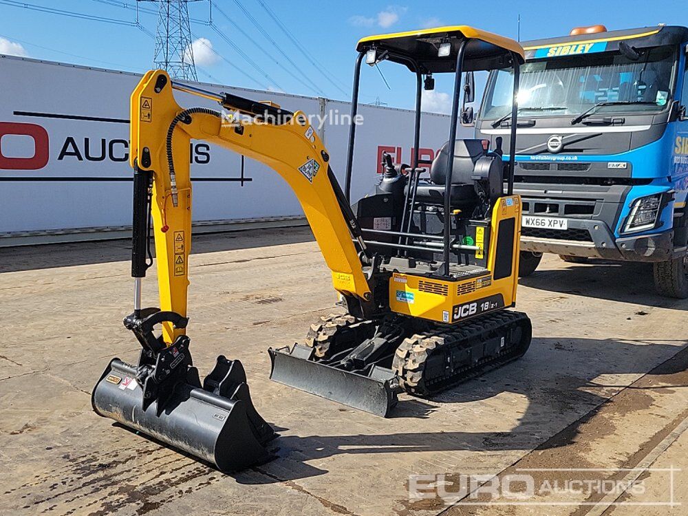 Prodaje se JCB 18Z-1 mini bager na aukciji