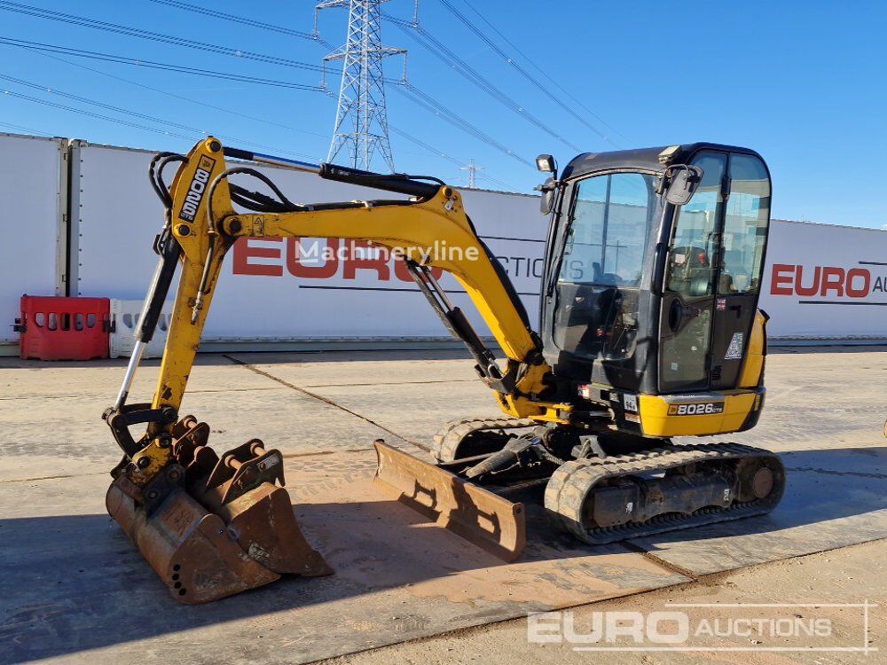 Prodaje se JCB 8026 CTS mini bager na aukciji