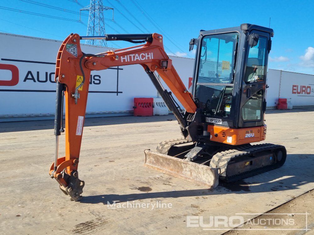 Prodaje se Hitachi ZX26U-6 CLR mini bager na aukciji
