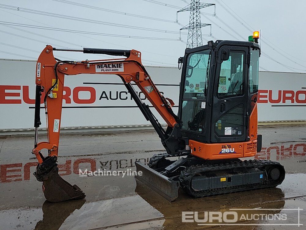 Prodaje se Hitachi ZX26U-6 CLR mini bager na aukciji